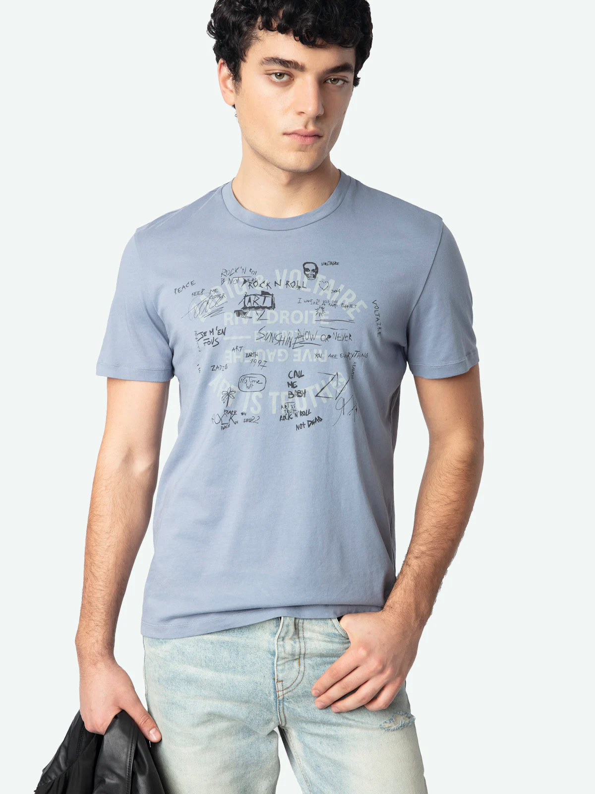 Men's French Luxury T Shirts | Zadig&Voltaire