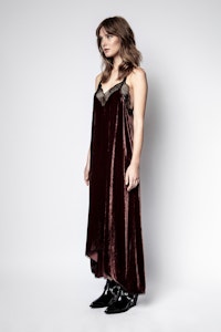 Robe Risty Velvet - robe femme | Zadig&Voltaire