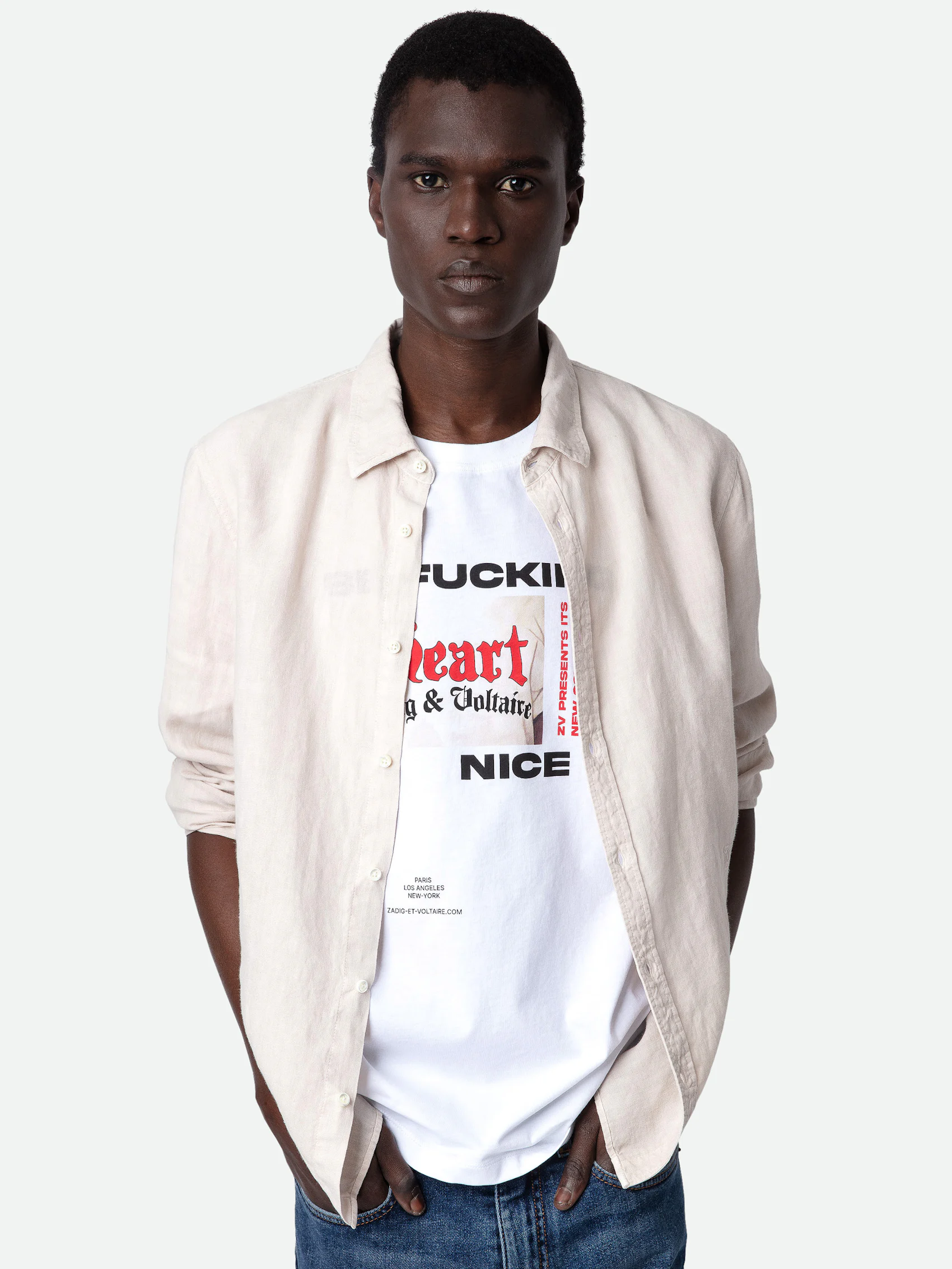 Men's French Luxury Shirts | Zadig&Voltaire