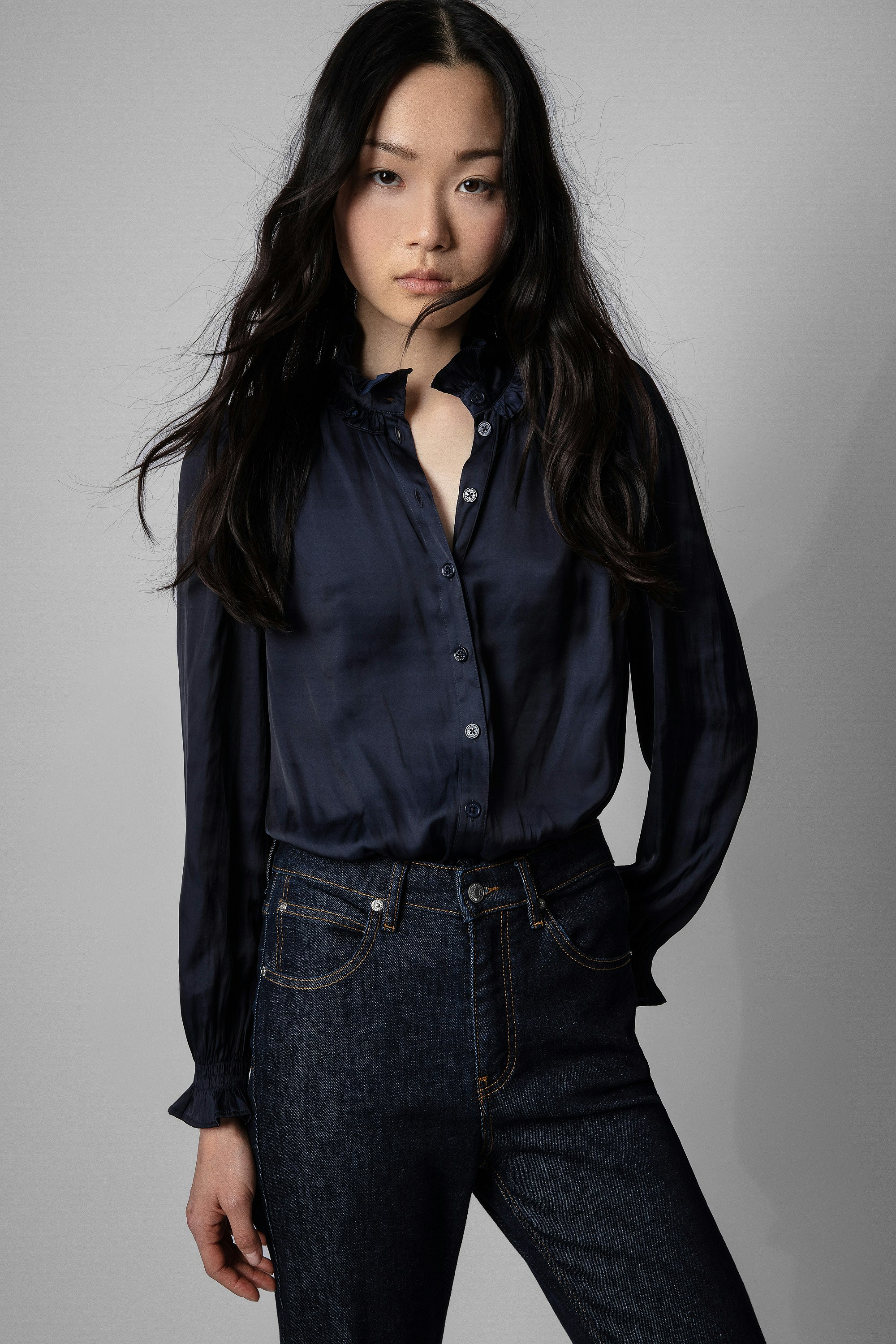 Tacca Shirt - Encre Navy Blue | Zadig&Voltaire